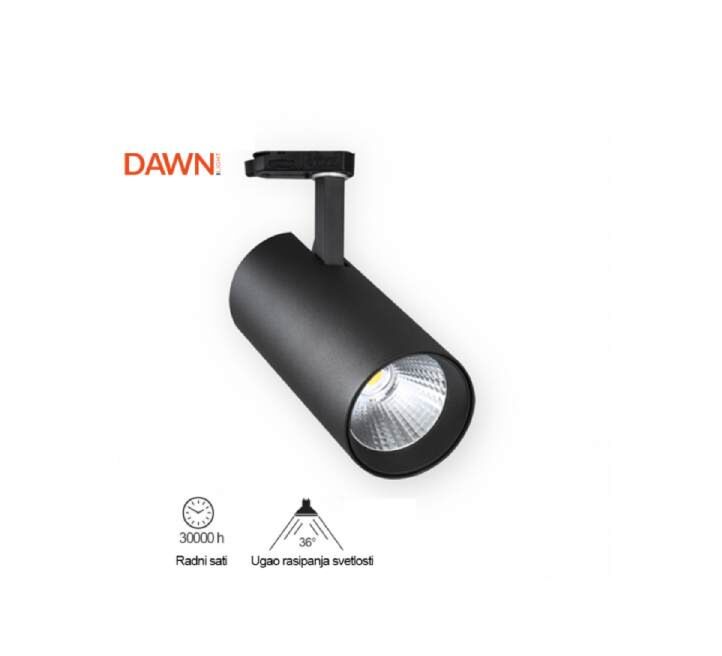 BB link LED reflektor trofazni - Crni JM-4070 30W CR TROF