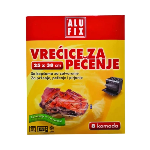 Kesa za pečenje 25x38 8kom Alufix