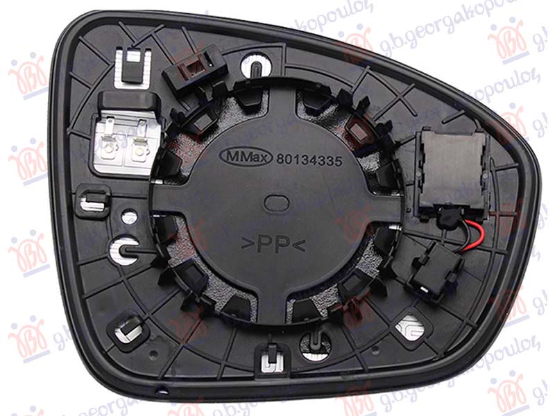 STAKLO RETROVIZORA SA GREJACEM (MRTAV UGAO) (KONVEKSNO) Desna str. RENAULT MEGANE CONQUEST (2020-) (OEM: 963650020R)