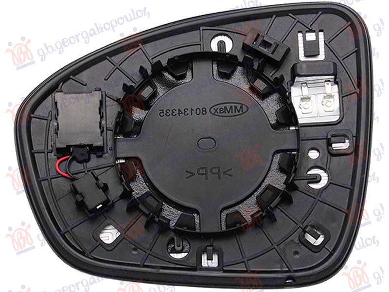 STAKLO RETROVIZORA SA GREJACEM (MRTAV UGAO) (ASFERICNO) Leva str. RENAULT MEGANE CONQUEST (2020-) (OEM: 963666702R)