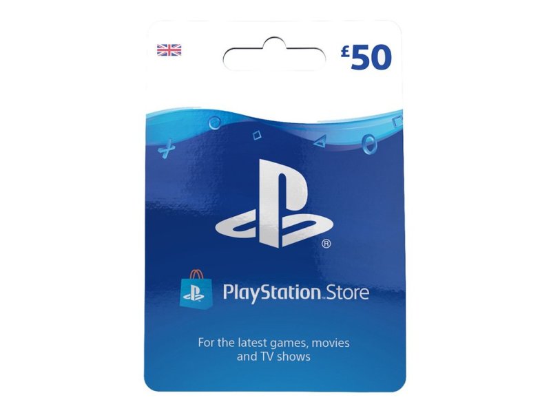 SONY PLAYSTATION NETWORK PSN CARD 50 GBP (KOD ZA ELEKTRONSKU TRGOVINU)