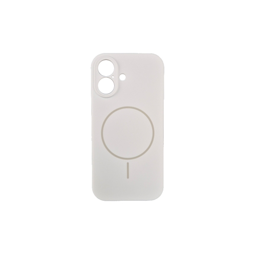 SILIKONSKA FUTROLA MAGSAFE LUX IPHONE 17 BELA