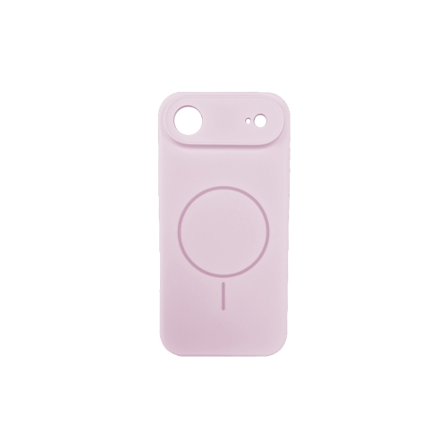 SILIKONSKA FUTROLA MAGSAFE LUX IPHONE 17 AIR PUDER ROZE