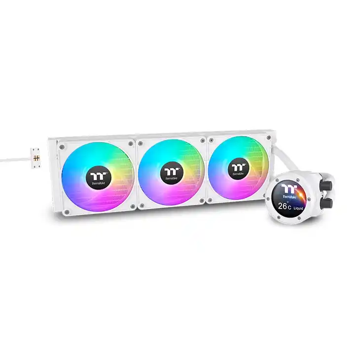 CPU VODENO HLADJENJE THERMALTAKE TH420 V2 ULTRA EX ARGB AIO SNOW