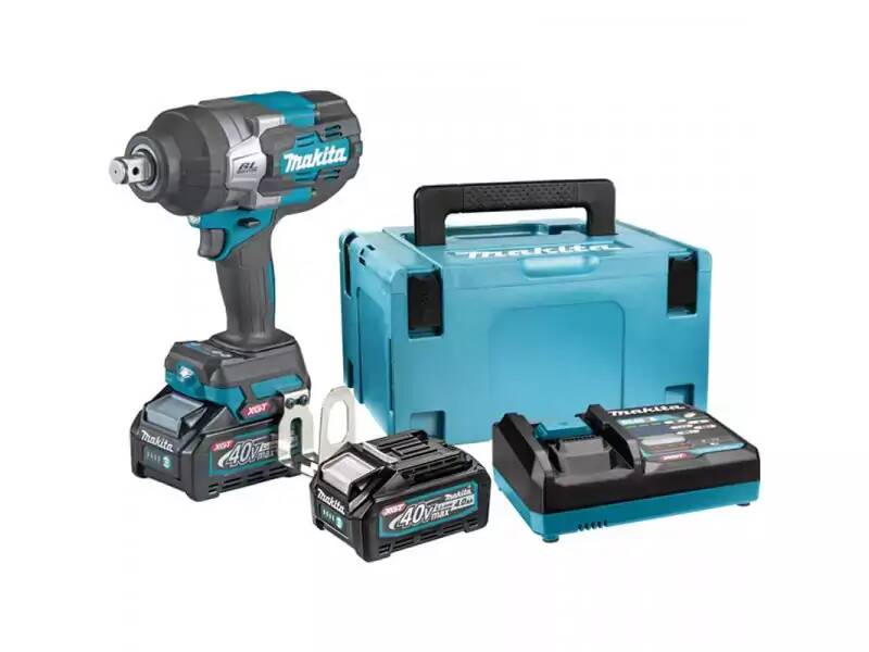 MAKITA AKUMULATORSKI UDARNI ODVIJAČ 40V 4AH – XGT TW001GM201 40V – XGT