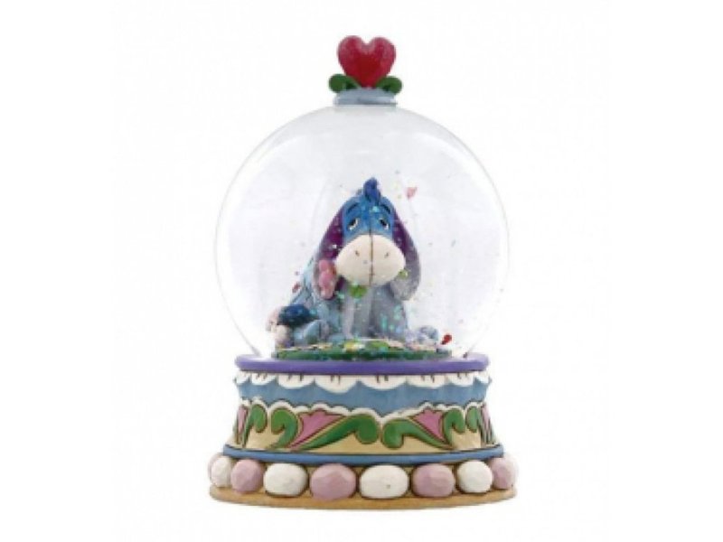 JIM SHORE GLOOM TO BLOOM EEYORE WATER BALL, FIGURA