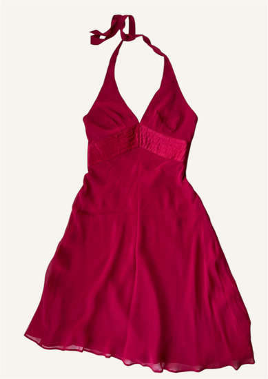 MARILYN MONROE Halter Dress, svilena haljina