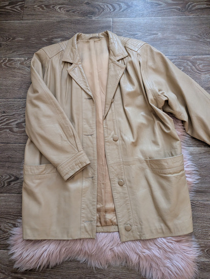Vintage kozna jakna 80'