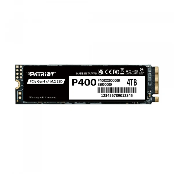 SSD M.2 NVMe 4TB Patriot 7000MBS4800MBS P400LP4KGM28H