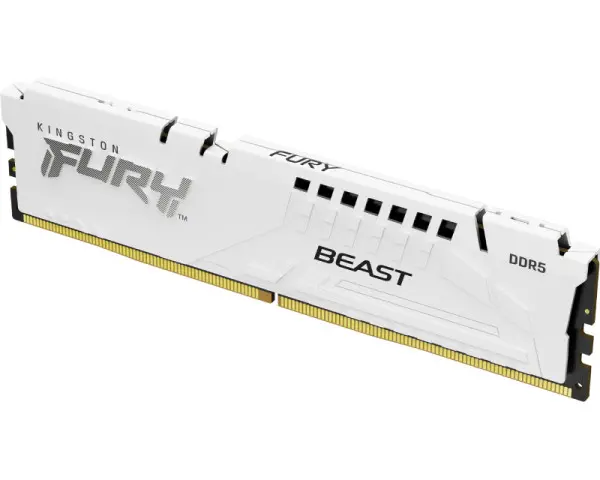 KINGSTON DIMM DDR5 16GB 5200MTs KF552C40BW-16 Fury Beast White XMP