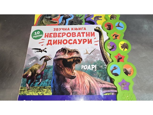 Zvučna knjiga Neverovatni dinosauri