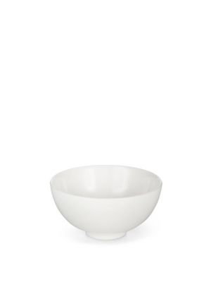 PORCELANSKA ČINIJICA BELE BOJE H 8CM R 14CM