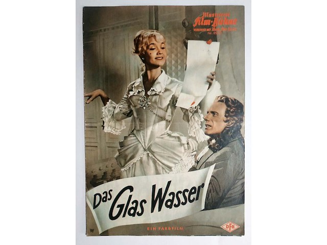 Filmski program-Das Glas Wasser