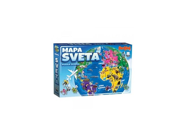 Puzla - Mapa sveta