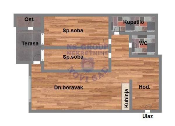 Trosoban stan na prodaju, 71m2, 160.640€