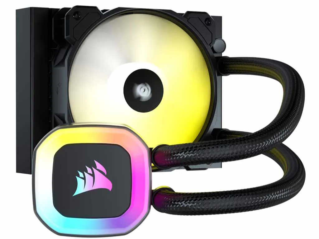 Corsair Kuler za PC CORSAIR H55/120mm ventilator/RGB/crna