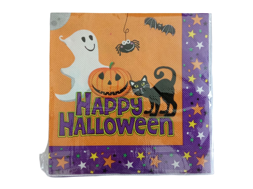 SALVETA DEKOR 20/1 HAPPY HALLOWEEN 2SL 33X33
