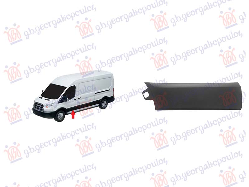 LAJSNA VRATA PLASTICNA SIVA Leva str. FORD KUGA (2016-2020) (OEM: 1874792)