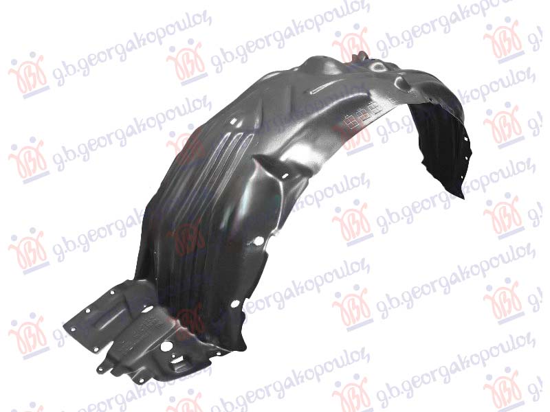 POTKRILO PLASTICNO (GR) Leva str. TOYOTA YARIS IV (2020-) (OEM: 53876-52520, 5387652520)