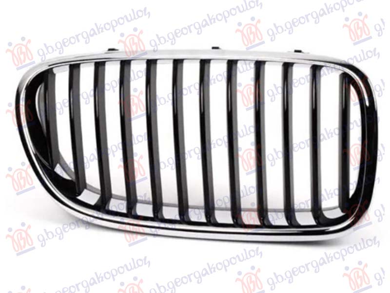 PVC MASKA HROM/CRNA (M5) Leva str. BMW SERIES 5 (F10/F11) (2013-2016) (OEM: 51138054491)