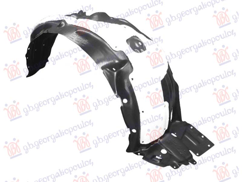 POTKRILO PLASTICNO (SA ZVUCNOM IZOLACIJOM) (GR) Desna str. TOYOTA YARIS IV (2020-) (OEM: 53875-52540, 53875-52540-PFM, 5387552540)