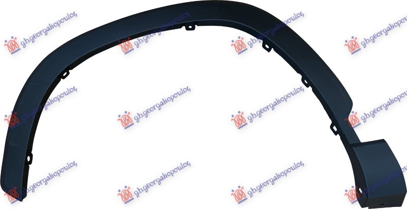 RUB PLASTICNI PREDNJEG BLATOBRANA Leva str. TOYOTA COROLLA CROSS I FL (2024-) (OEM: 75602-0A040, 756020A040)