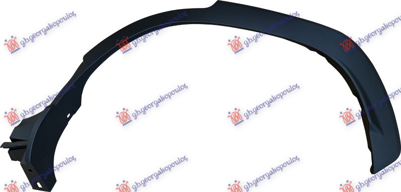 RUB PLASTICNI ZADNJEG BLATOBRANA Leva str. TOYOTA COROLLA CROSS I FL (2024-) (OEM: 75606-0A040, 756060A040)