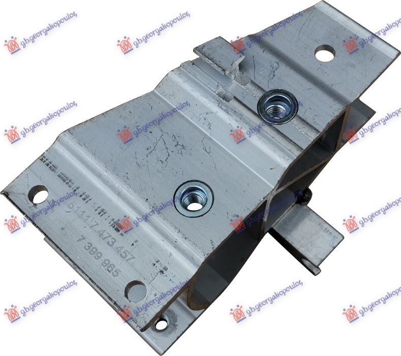 NOSAC APSORBERA PREDNJEG BRANIKA ALUMINIJUM Leva str. BMW X4 (G02) (2022-) (OEM: 51117399965, 51117473457)