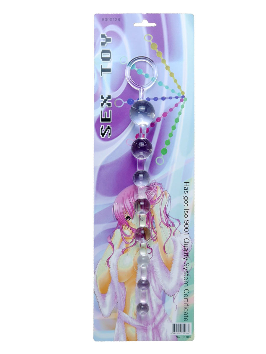 Jelly Anal 10 Beads Clear