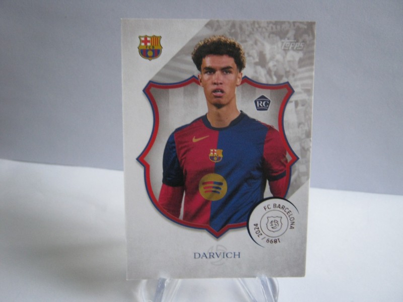 TOPPS FC BARCELONA 125 LEGACY : 6 RC DARVICH