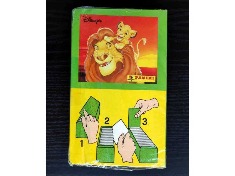 Lion King Panini Kralj Lav Kutija u celofanu 100 kesica