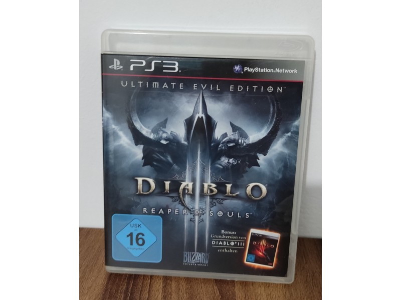 PS3 Diablo 3 Diablo III Ultimate Evil Edition