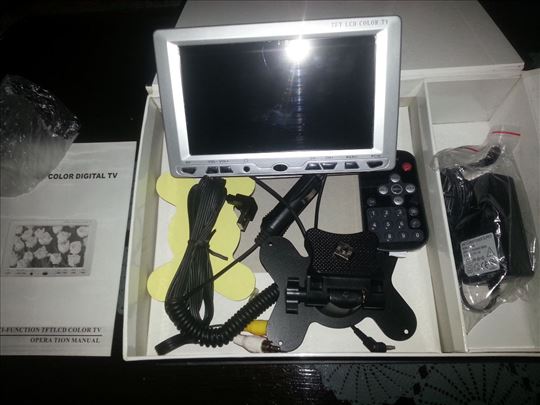 TFT LCD Color 7 TV