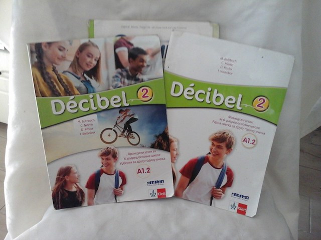 Decibel 2 Klett frnacuski jezik 6 šesti razred Butzbach