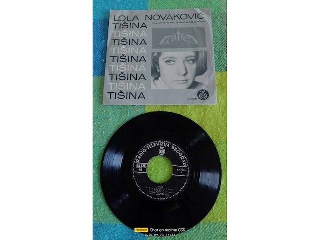 LOLA NOVAKOVIC 1966 - TISINA
