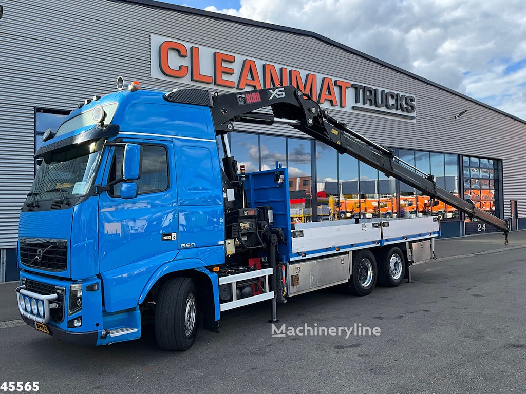 Volvo FH 16.660 Hiab 37 Tonmeter laadkraan autodizalica