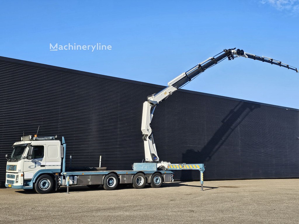 Volvo FM 420 8x2 / HMF 55 t/m CRANE + JIB autodizalica