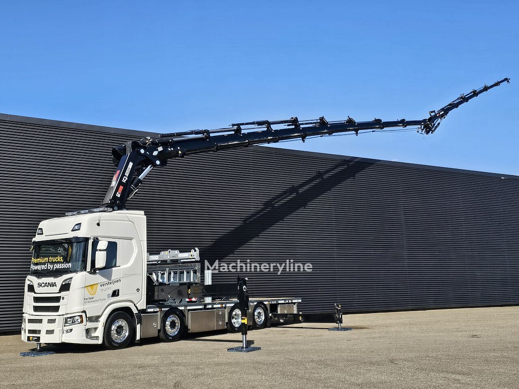 Scania R590 V8 / 8X2 / HIAB 1188 + JIB + WINCH autodizalica