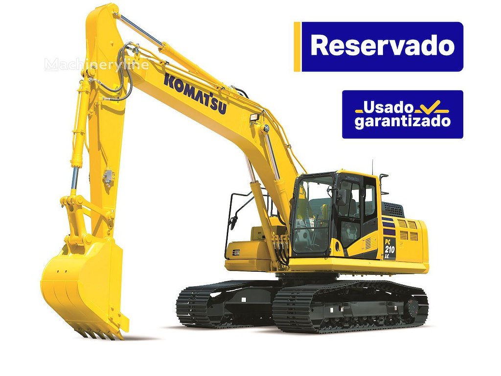 Komatsu PC210LC-10 serie C04405 bager guseničar