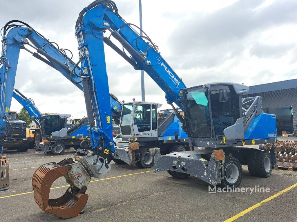 Fuchs MHL320F + Grapple bager za pretovar