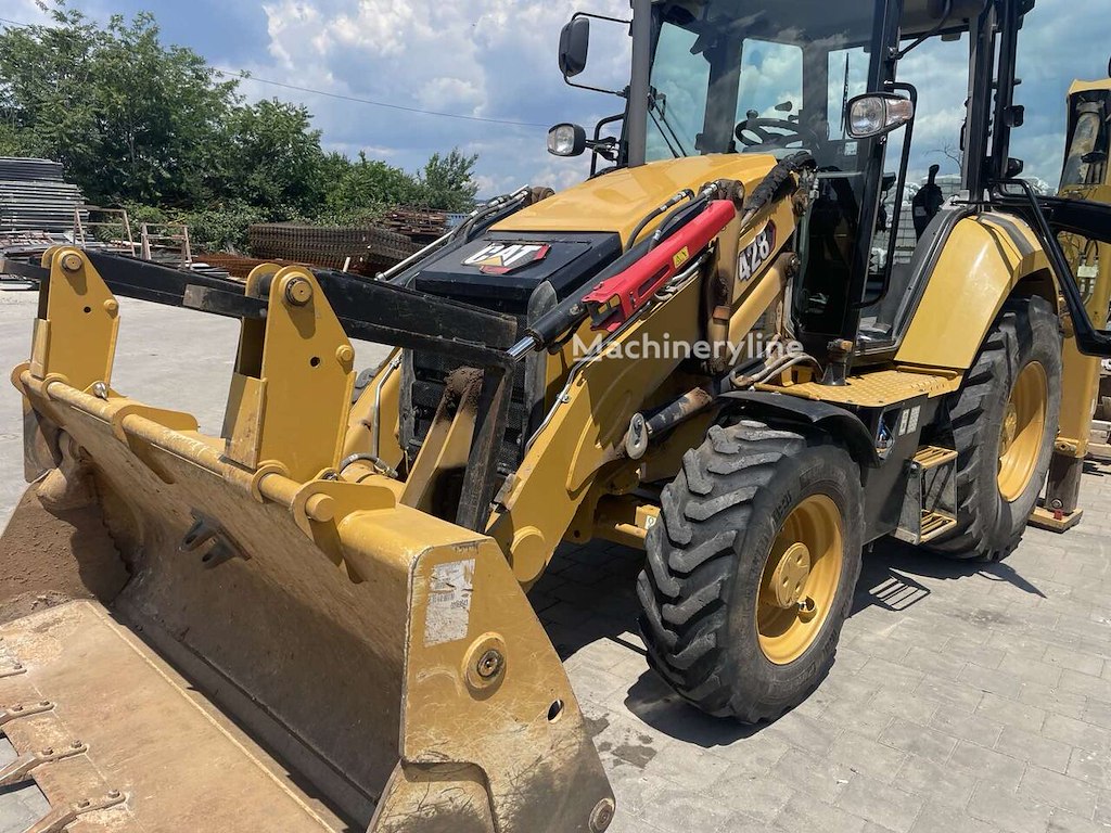 Caterpillar 428 bager-utovarivač
