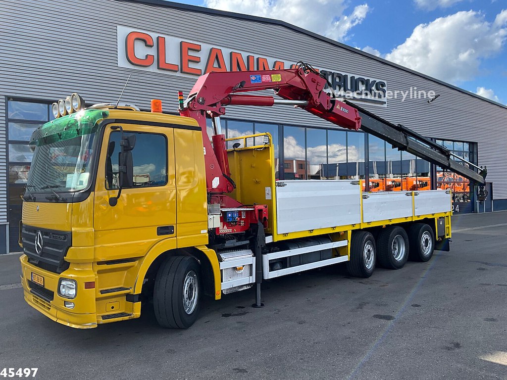 Mercedes-Benz Actros 3541 8x2 HMF 25 Tonmeter laadkraan autodizalica