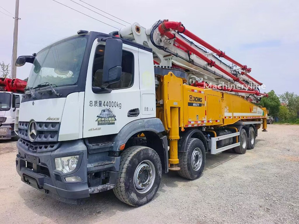 XCMG 62m used concrete pumps Arocs 4143 pumpa za beton