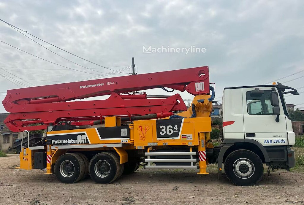 Putzmeister benz actros 3341 2 hydraulic oil pumps pumpa za beton