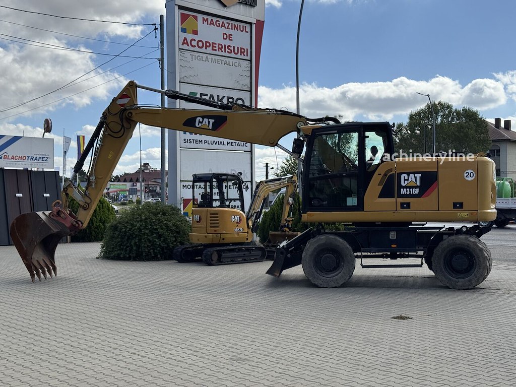 Caterpillar M316f bager točkaš