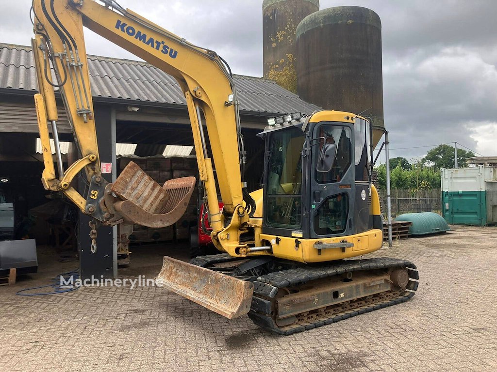 Prodaje se Komatsu PC80 bager guseničar na aukciji