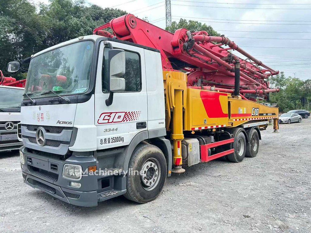Sany 52m used concrete pump Mercedes Benz truck pumpa za beton