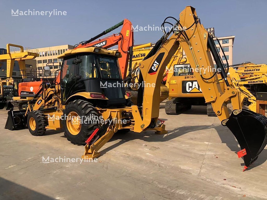 Caterpillar 420F bager-utovarivač