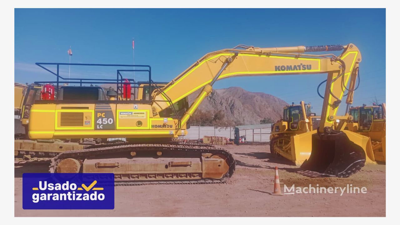 Komatsu PC450LC-8 serie 72257 bager guseničar