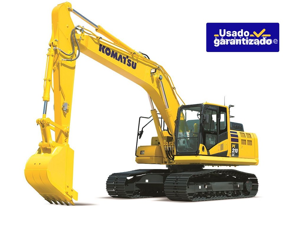 Komatsu PC210LC-10 serie 601600 + Cabezal S172 Serie 3172022132 bager guseničar